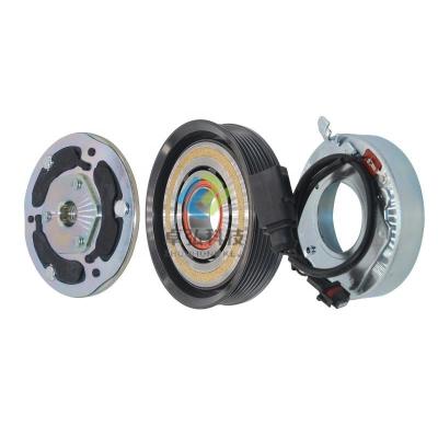 China Auto AC Compressor Pulley Clutch 6PK 128MM 12V For AUDI C7 2.5 Audi Cabrio 2 6 2000-2000 for sale