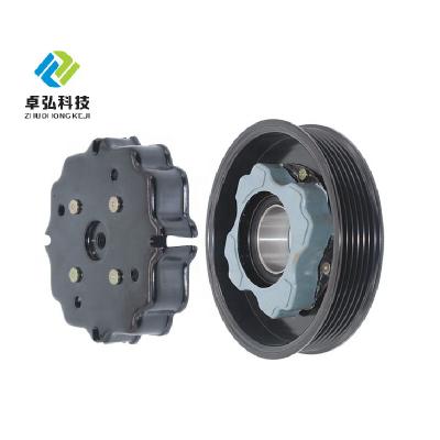 China 35*52*22mm JH-COPU021 Auto AC Compressor Pulley Clutch Kit 6PK 130MM 12V For AUDI 2.4 for sale