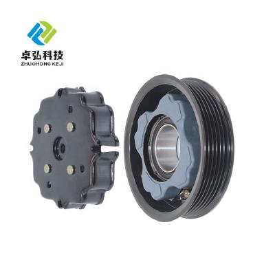 China JH-COPU022 Auto AC Compressor Pulley Clutch Kit 6PK 120MM 12V For AUDI 3.0 for sale