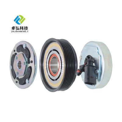 China JH-COPU028 Auto AC Compressor Pulley Clutch Kit 6PK 112MM 12V for Audi Q7 3.0T 2005-2024 for sale