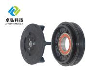 China 6SEU16C Auto AC Compressor Pulley Clutch Kit 4PK 110MM 12V For BMW E65 Year 2001-2009 for sale