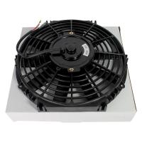 China Universal Plastic Auto Radiator Cooling Fan 12 Inch 80W/120W for Slim Electric Car 12v for sale