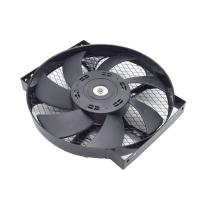 China Air Compressor Cooling System Universal 150W 24V Push Fan for 10 Inch Refrigerated Car for sale