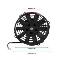 China Radiator Cooling Fan for Kia 25380-1F252 70*70*25mm 5V12V24V Black Plastic Universal for sale
