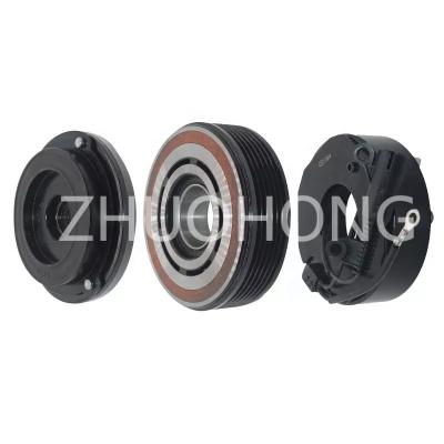 China Auto AC Compressor Pulley Clutch Kit 6PK 110MM 12V For BMW Europe X5 2007-2010 300 for sale