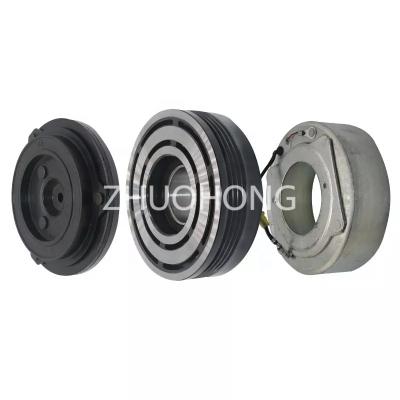 China Auto AC Compressor Pulley Clutch Kit 4PK 110MM 12V for BMW X3 2004-2019 OE NO. CSE717 for sale