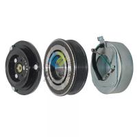 China 9PK 114MM 12V Auto AC Compressor Pulley Clutch Kit for BMW 320I 1977-2018 2012-2017 2.0T for sale