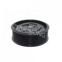 China Engine 35*52*12 Auto AC Compressor Pulley Clutch Kit 8PK 105MM 12V For Mercedes Benz for sale