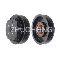 China Mercedes Benz ML CLASS 1998-2015 Auto AC Compressor Pulley Clutch Kit 6PK 115MM 12V for sale