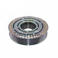 China JH-COPUBT035 Auto AC Compressor Pulley Clutch Kit 6PK 113MM 12V for HONDA Jazz 2014-2016 1.5 for sale