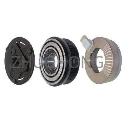 China JH-COPUBK006 V5 Auto AC Compressor Pulley Clutch Kit 6PK 130MM 12V For LOVA T250 1.2 for sale