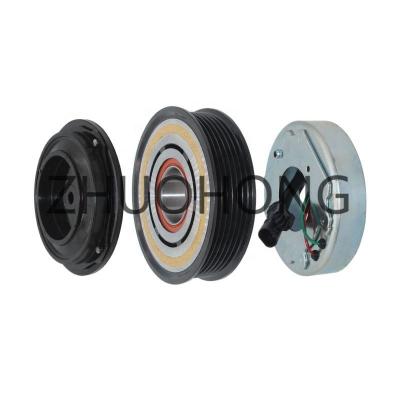 China Car Fitment Chevrolet SILVERADO 2007- Auto AC Compressor Pulley Clutch Kit 6PK 114MM 12V for sale