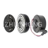 China 6PK 130MM 12V Auto AC Compressor Pulley Clutch Kit for VW FAW JETTA 2013- 1.6 Engine 1.6 for sale
