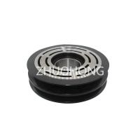 China 2PK 130MM 12V Auto AC Compressor Pulley Clutch Kit For SANTANA 2000 1995-2004 1.8 for sale