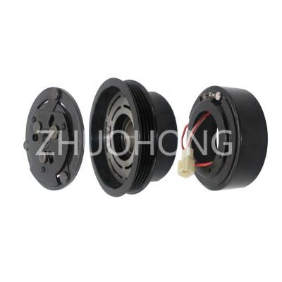 China 35*55*20 Auto AC Compressor Pulley Clutch Kit 4PK 123MM 12V For SANTANA 2000 1.8 for sale