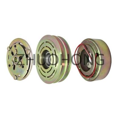 China Auto AC Compressor Pulley Clutch Kit 2PK 130MM 12V For VW SVW SANTANA 3000 1.8 2004-2007 for sale