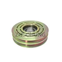 China Auto AC Compressor Pulley Clutch Kit 2PK 130MM 12V For VW SVW SANTANA 3000 1.8 2004-2007 for sale