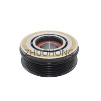 China SANTANA 2000 1995-2004 Auto AC Compressor Pulley Clutch Kit 6PK 110MM 12V For VW SVW for sale