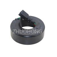 China SANTANA 2000 1995-2004 Auto AC Compressor Pulley Clutch Kit 6PK 110MM 12V For VW SVW for sale