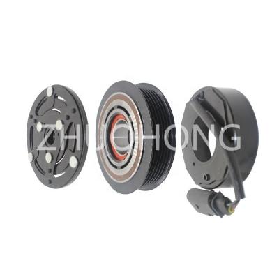 China 1.6 Engine Auto AC Compressor Pulley Clutch Kit 6PK 115MM 12V for VW FAW JETTA 2000- for sale