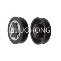 China 35*52*20 Auto AC Compressor Pulley Clutch Kit 6PK 115MM 12V For VW GOLF 2009-2013 1.6 for sale