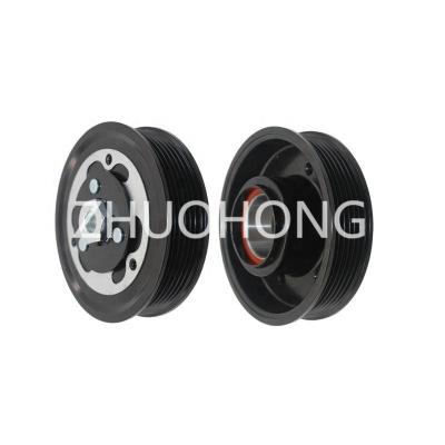 China 35*52*20 Auto AC Compressor Pulley Clutch Kit 6PK 115MM 12V For VW GOLF 2009-2013 1.6 for sale