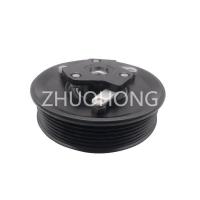 China VW GOLF VII 5G1 1.0 TSI Auto AC Compressor Pulley Clutch Kit 6PK 110MM 12V JH-COPUDZ029 for sale