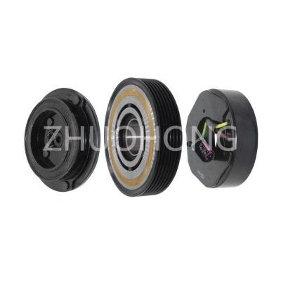 China 35*52*22 Auto AC Compressor Pulley Clutch Kit 6PK 120MM 12V For VW Bora 2006-2010 2.5L for sale