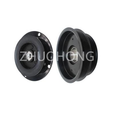 China 35*52*22 Auto AC Compressor Pulley Clutch Kit 10PK 132MM 12V For VW TOURAN 2003-2010 1.6 for sale