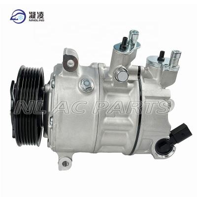 China R134a Auto AC Compressor for AUDI A3 Q3 Volkswagen GOLF TIGUAN TOURAN POLO NL-CO.5601 for sale