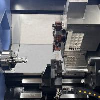 China Hydraulic Turret turning Slant Bed CNC Lathe Machine 15kW 3000rpm for sale