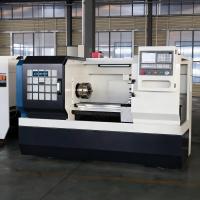 China 400mm Flat Bed CNC Lathe Machine 5.5kW For Mechanical Components Machining for sale