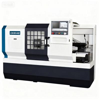 China 400mm Flat Bed CNC Lathe Machine 5.5kW For Mechanical Components Machining for sale