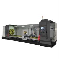 China Manual Vertical Flat Bed CNC Lathe Machinery 30rpm-835rpm 3C Certified for sale