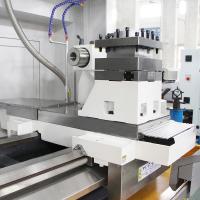 China Manual Vertical Flat Bed CNC Lathe Machinery 30rpm-835rpm 3C Certified for sale