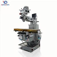 China SDVEDON Tilting Drilling Milling Machine 3 Speed Feed 127mm Spindle 9x42 for sale