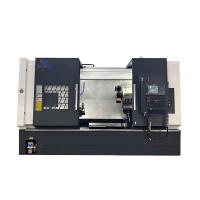 China Heavy Duty turret CNC Slant Bed Lathe 2100mm Fanuc System For Precision Turning for sale