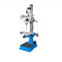 China 80mm Benchtop Vertical Drilling Milling Machine For Industrial Metal Machining 12 Speed for sale