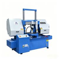 China Double Column Horizontal Band Saw Machine 3 Speed For 300mm Square cutting for sale
