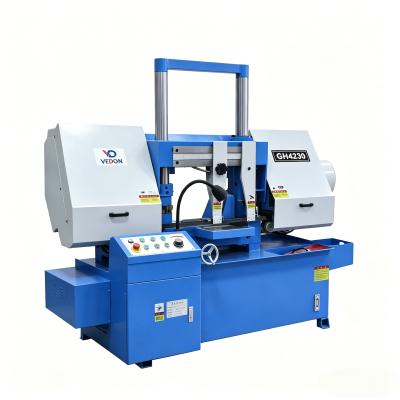 China Double Column Horizontal Band Saw Machine 3 Speed For 300mm Square cutting for sale