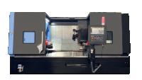 China 45° Turret Slant Bed CNC Lathe Sub Spindle & Y Axis 15-18.5kW 12 station BMT55 for sale
