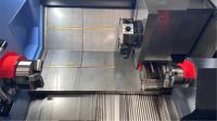 China 45° Turret Slant Bed CNC Lathe Sub Spindle & Y Axis 15-18.5kW 12 station BMT55 for sale