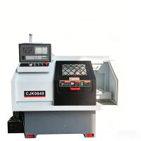 China Small Flatbed CNC Lathe High Precision Automatic Turning Center Machine for sale