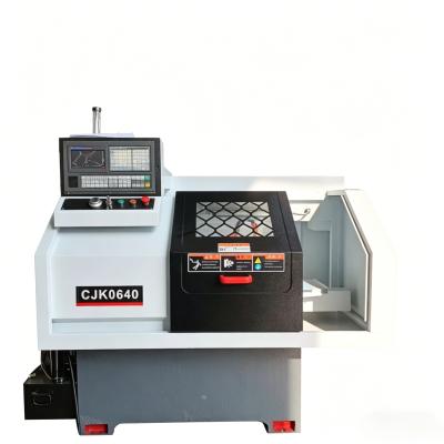 China Small Flatbed CNC Lathe High Precision Automatic Turning Center Machine for sale