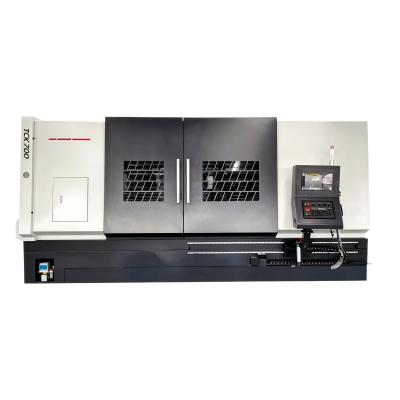 China ODM CNC Lathe Machine Turning 45° Slant Bed Fanuc System 12 Station Turret for sale