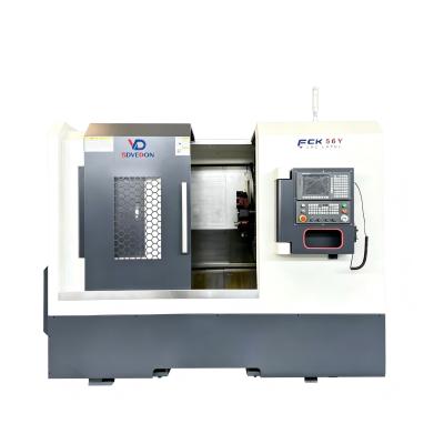 China SDVEDON Φ650 Swing Multi-function CNC Turning Lathe FCK56-750 Y-axis CNC Lathe 12 Station Power Turret for sale