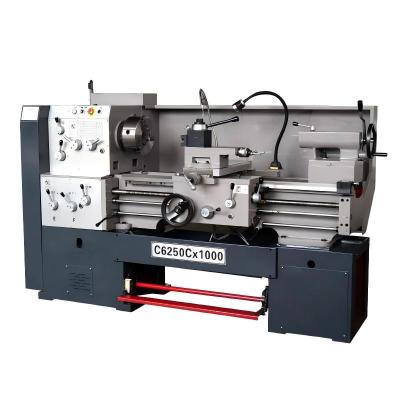 China C6250C Metal Turning Lathe Φ52mm Spindle Bore 20-1600rpm Speed Range for Threading for sale