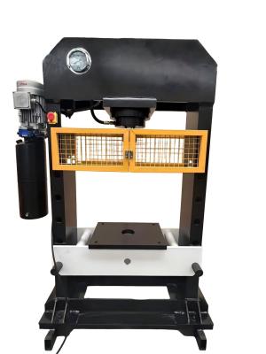 China HP-30 30 Ton Hydraulic Press 490mm Working Stroke 360kg Weight for Metal Forming for sale