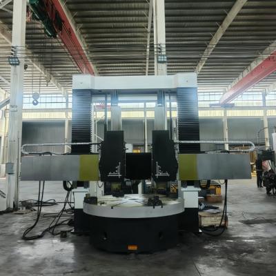 China Heavy Duty CQ5225 Vertical Turning Lathe, 2500mm, HT250 Cast Iron, CNC PLC Controlled for sale