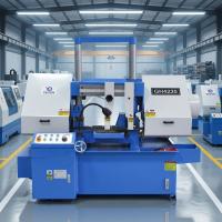 China GH4235 Industrial Horizontal Metal Cutting Band Saw, Double‑Gantry Structure for Steel Billets Cutting for sale